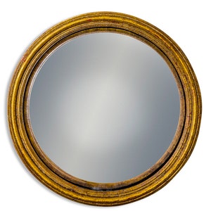 Gold Convex Thin Frame Mini Mirrors - Etsy