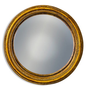 Gold Convex Thin Frame Mini Mirrors - Etsy