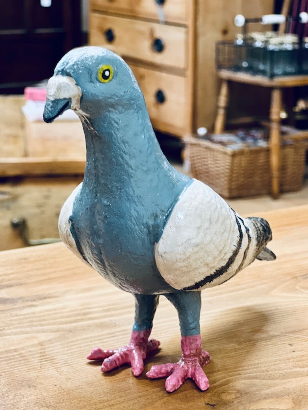 Cast Iron Pigeon - Etsy