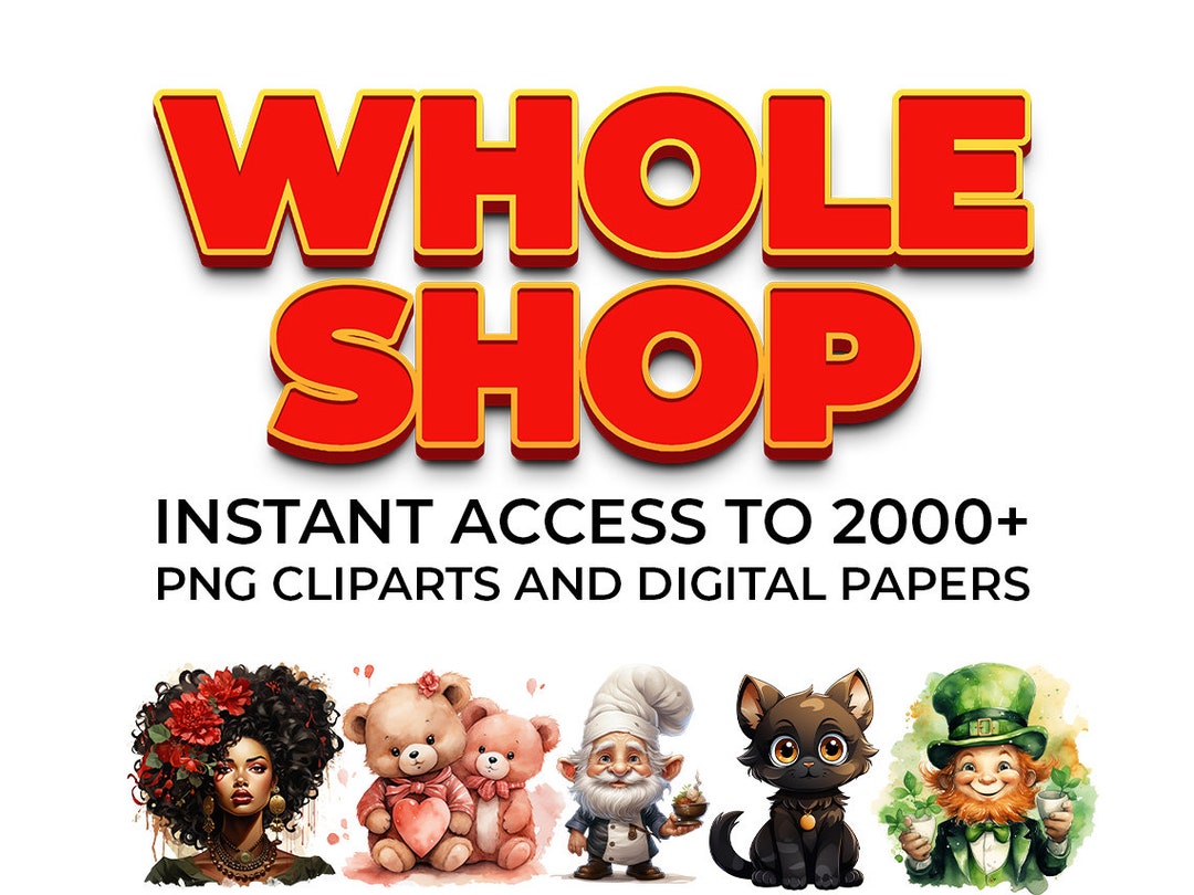 Whole Shop Bundle, Sublimation Png, Entire Store Bundle - Etsy