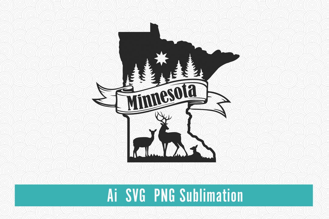 Minnesota Landscape, Minnesota Map, State of Minnesota Svg, Minnesota ...