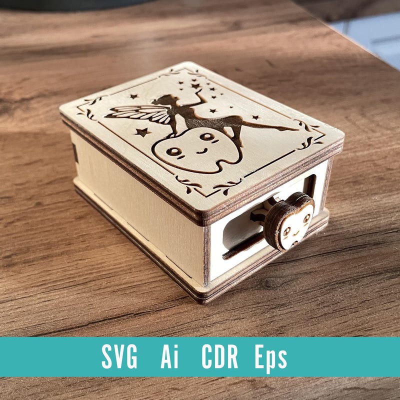 Laser File Tooth Box - Etsy