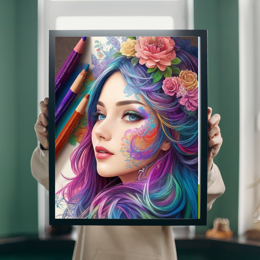 Digital Coloring Art Pack Printable Coloring Pages Instant - Etsy