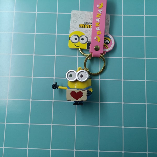Minion Keychain - Etsy