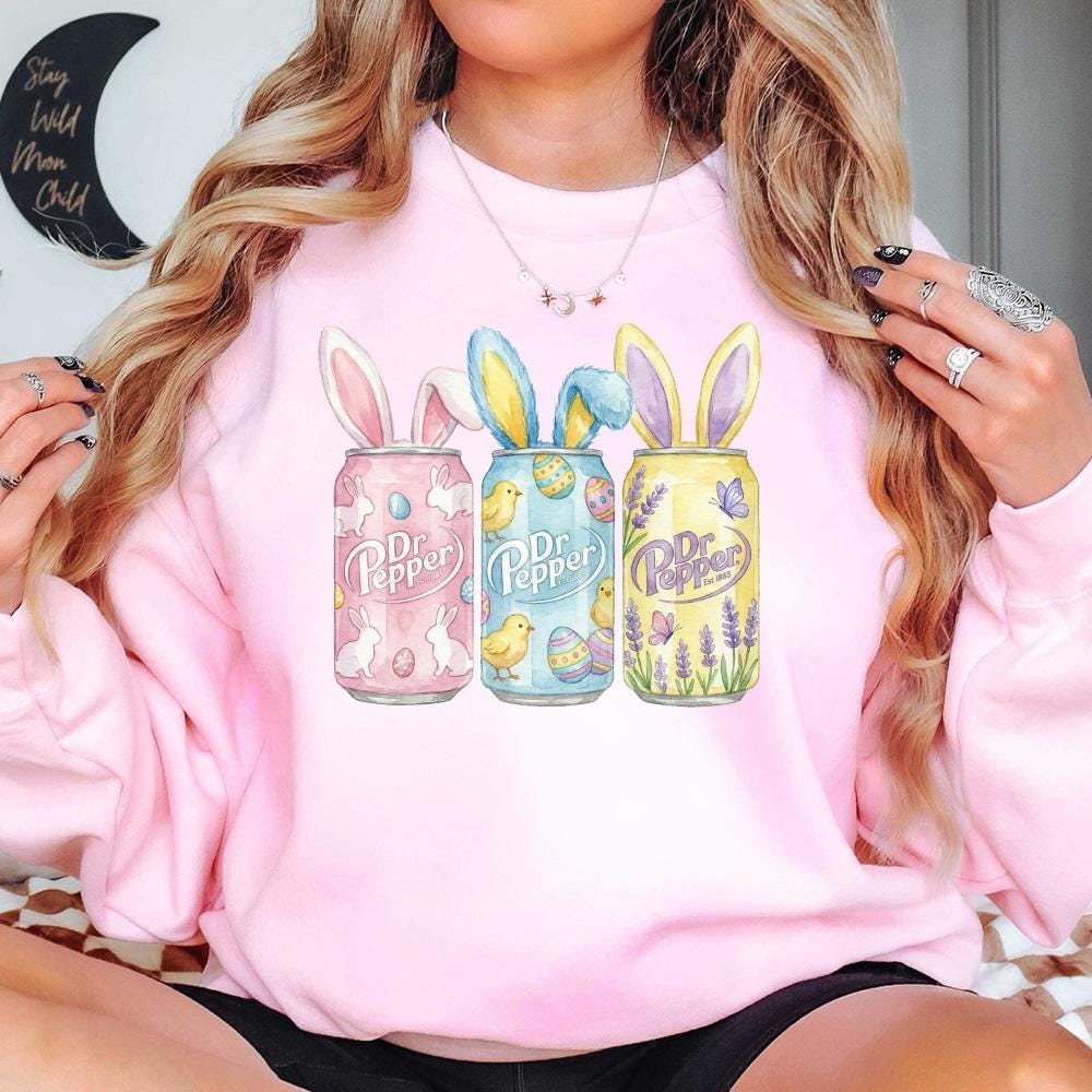 Bunny Easter Soda Png, Retro Soda Can Digital Download, Cute Easter Day ...