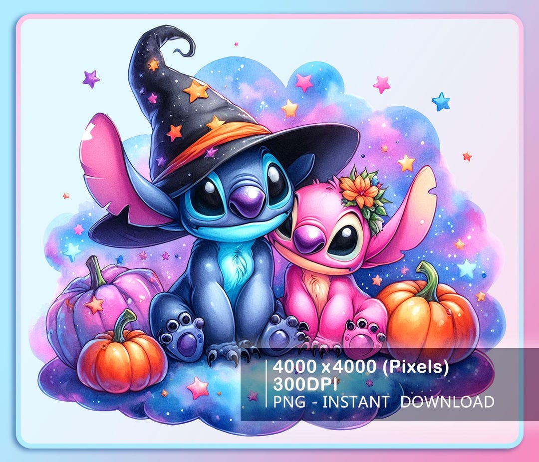 Stitch Lilo Halloween Png, Stitch Witch Halloween, Cartoon Halloween ...