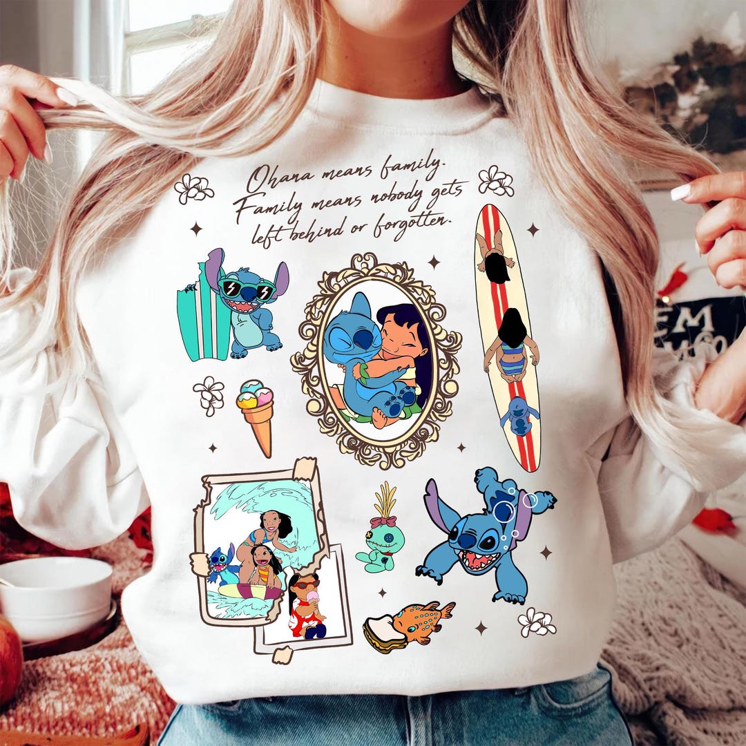 Blue Monster Png, Stitch Lilo 2025 Png, Theme Park Outfit, Stitch and ...