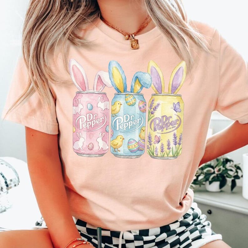 Bunny Easter Soda Png, Retro Soda Can Digital Download, Cute Easter Day ...