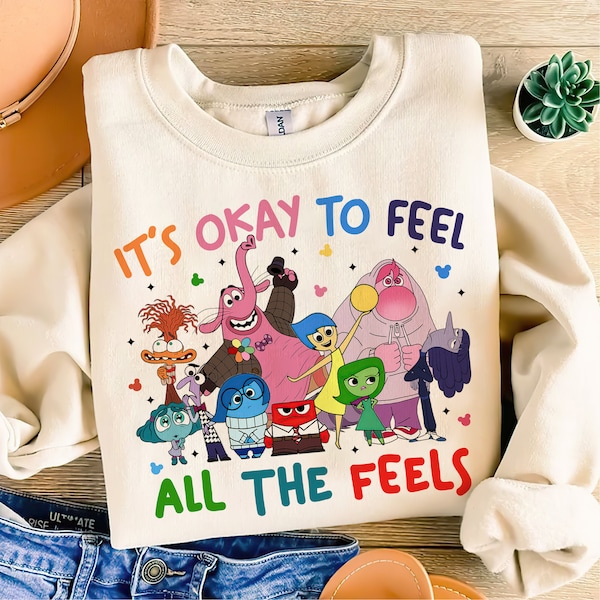 Today I Feel All the Feels Inside Out 2 - Etsy
