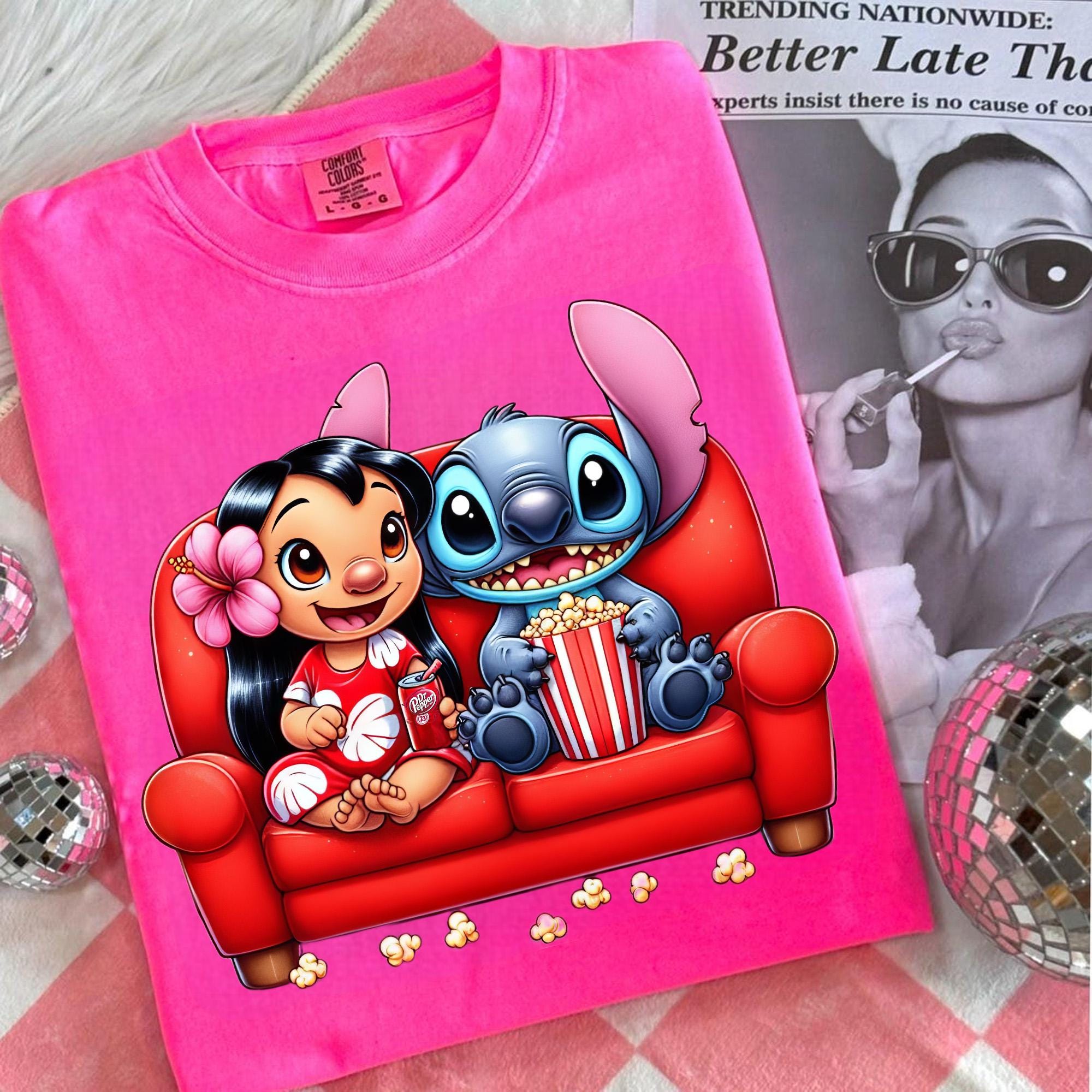 Stitch Lilo Popcorn Cinema Png, Stitch Drink Pepper Png, Stitch 2025 ...