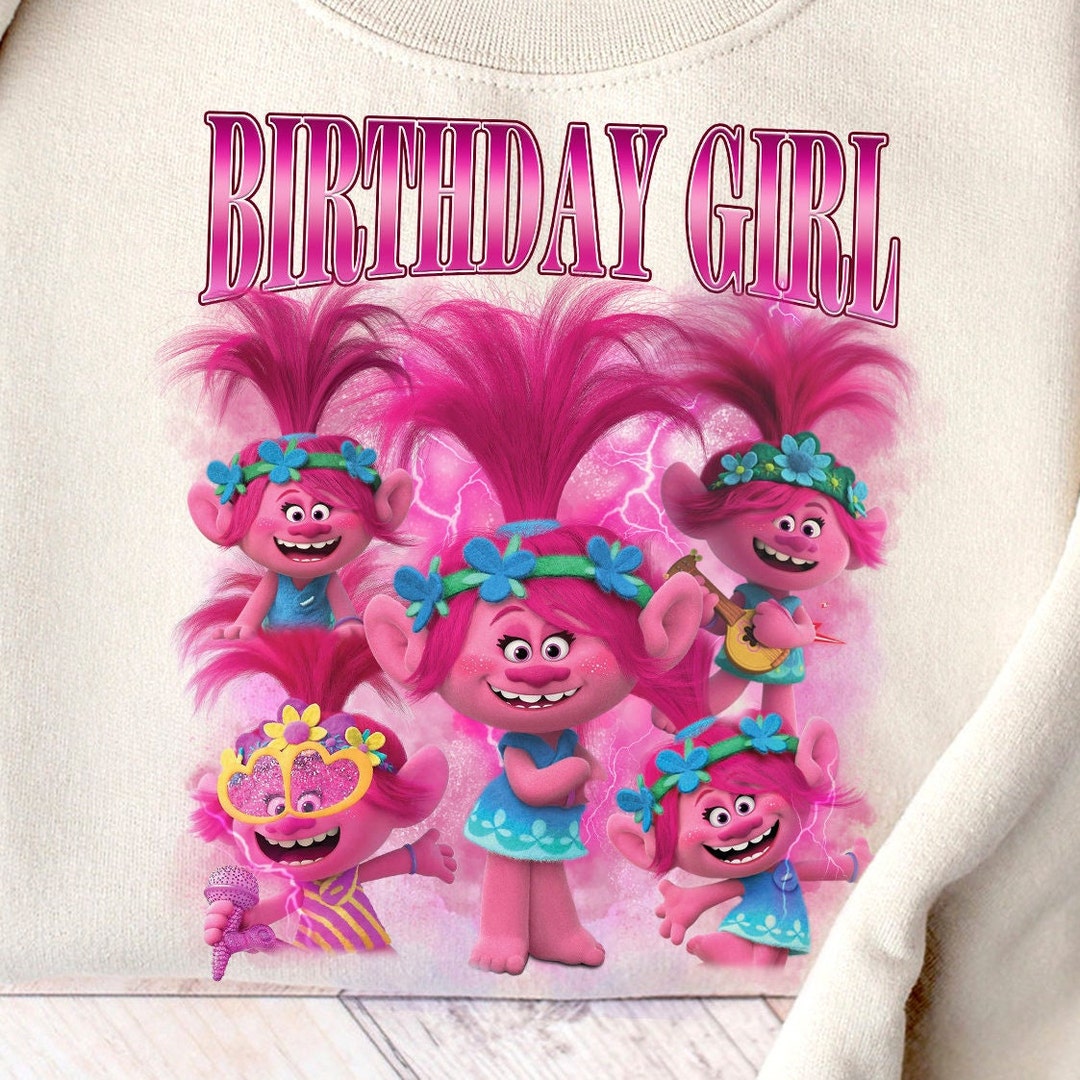 Poppy Birthday Girl Shirt Print,family Birthday Girl Shirt Print ...