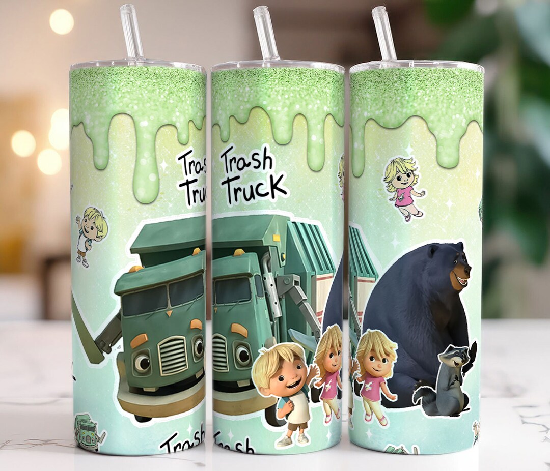 Cartoon Kid Movie Tumbler, 20oz Skinny Tumbler, Cartoon Tumbler Wrap ...