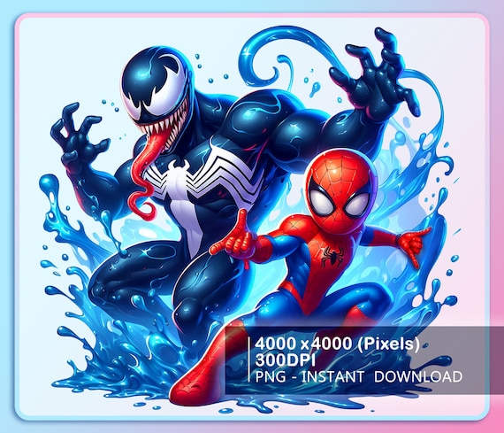 Spider Man Venom Water