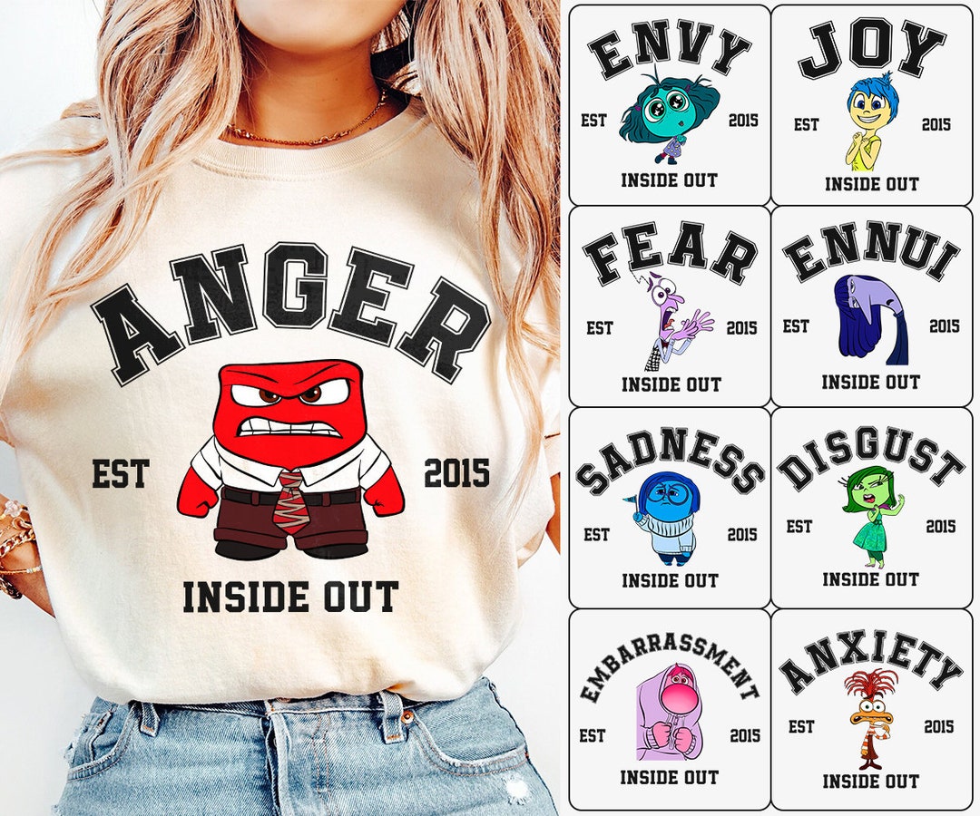 Today I Feel All the Feels Inside Out 2, Inside Out 2 Png, Inside Out ...