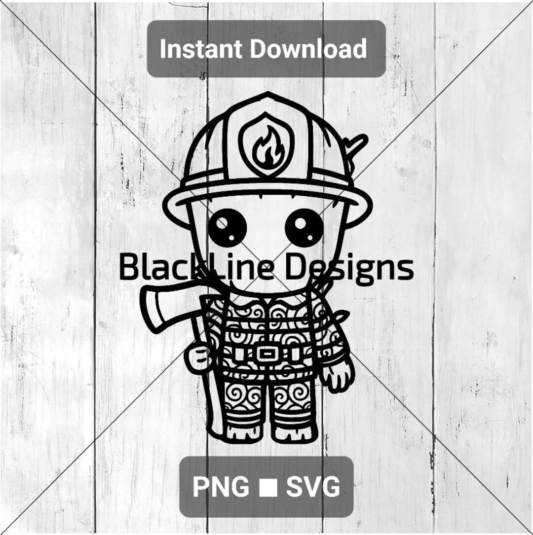 Baby Groot, Baby Groot Svg ,firefighter Svg, Firefighter Png, Groot Png ...