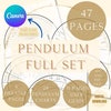 Money Pendulum Charts Printable Pages Dowsing Chart, How to Use ...