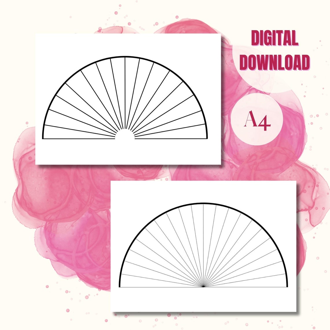 Pendulum Chart Bundle Printable Pages Dowsing Chart Pages Blank Charts ...