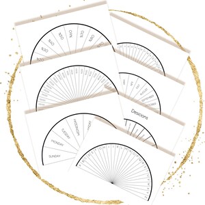 Pendulum Chart Bundle Printable Pages Dowsing Chart, How to Use ...