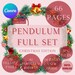 Pendulum Chart Bundle Christmas Printable Pages Dowsing Chart - Etsy