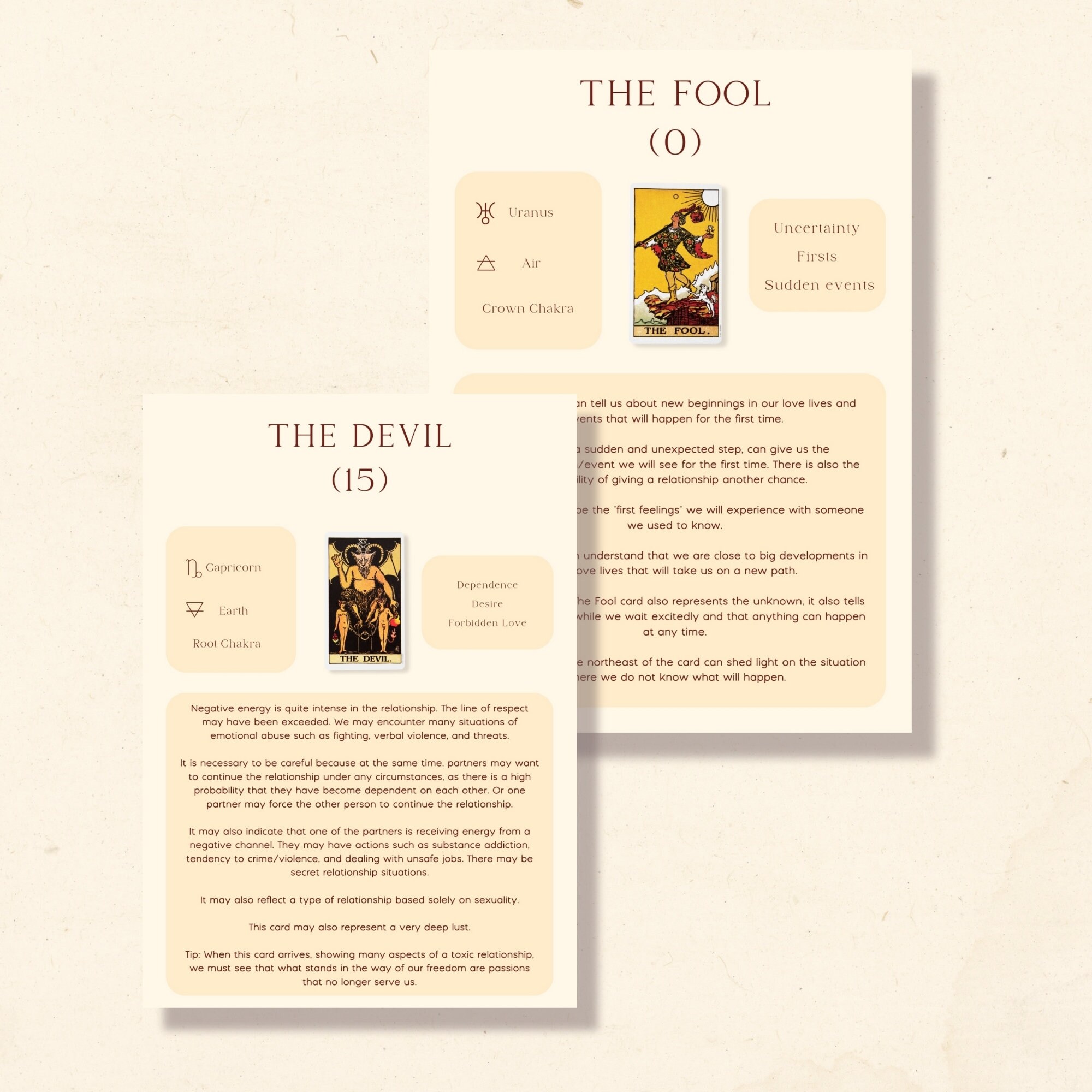 Tarot Meanings Love Cheat Sheets Tarot Journal Cards Symbolism Tarot ...