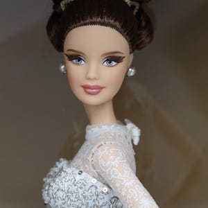REEM ACRA BRIDE Barbie Gold Label 2007 #K7968 Limited Edition - Etsy