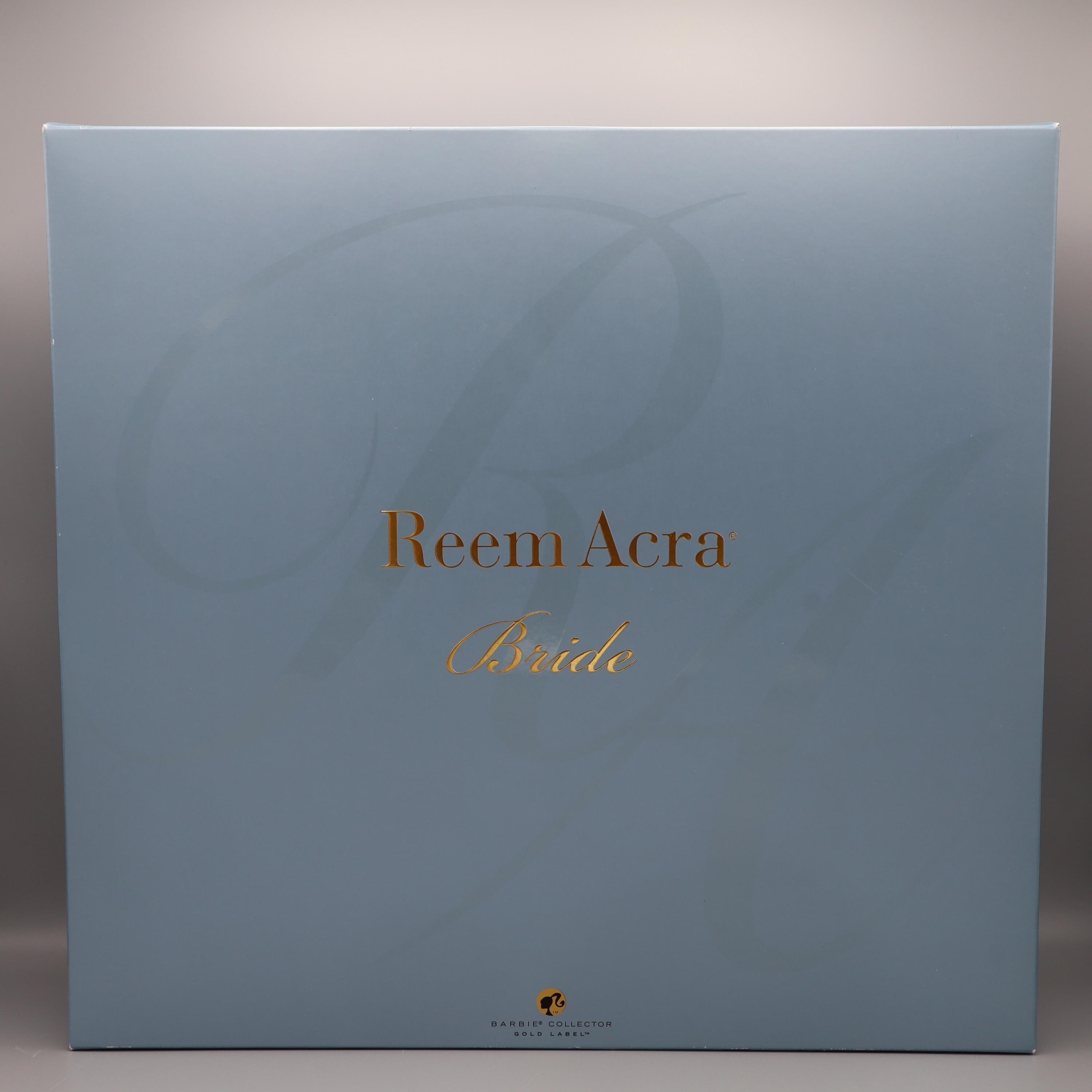 REEM ACRA BRIDE Barbie Gold Label 2007 #K7968 Limited Edition - Etsy