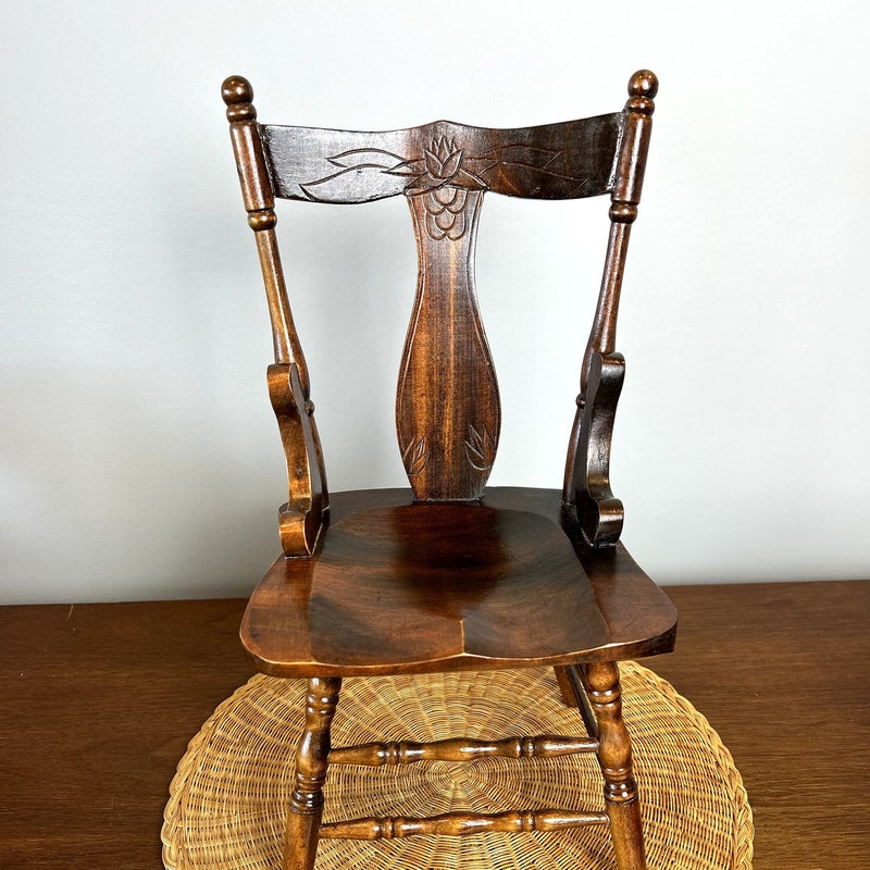 Wooden Doll Chair - Etsy