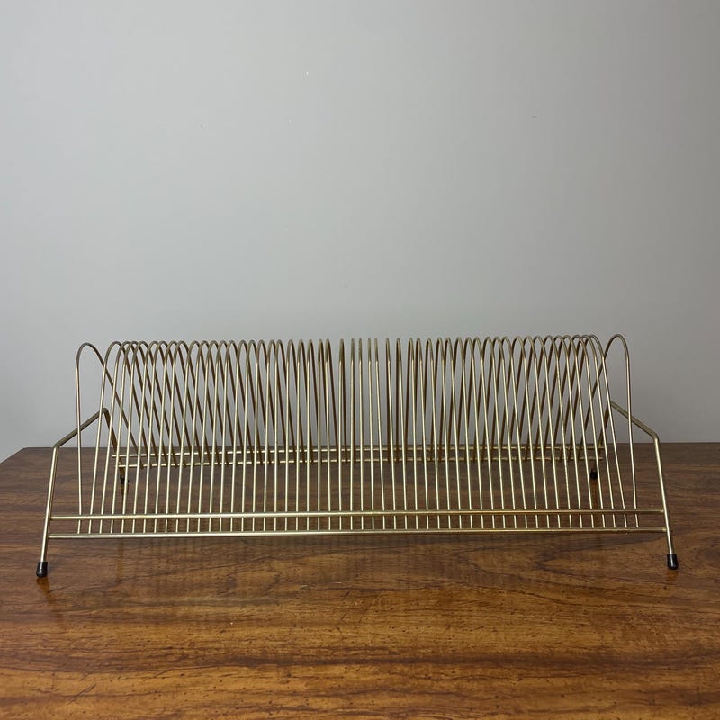 Mid Century Record Stand - Etsy