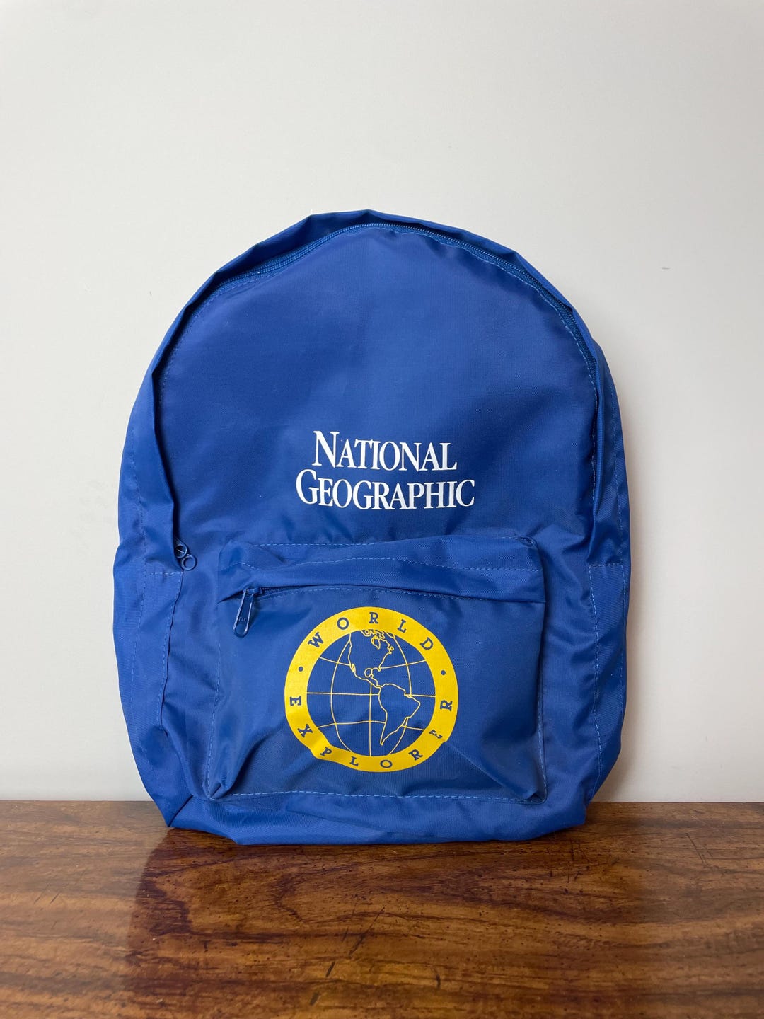 National Geographic Vintage World Explorer Backpack | Lightweight Blue ...