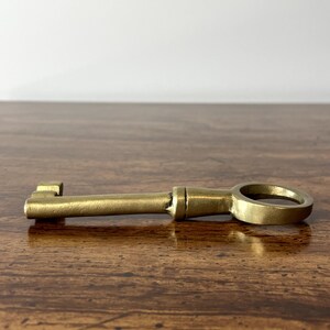Vintage Heavy Brass Decorative Key | Antique Brass Key for Home Decor ...