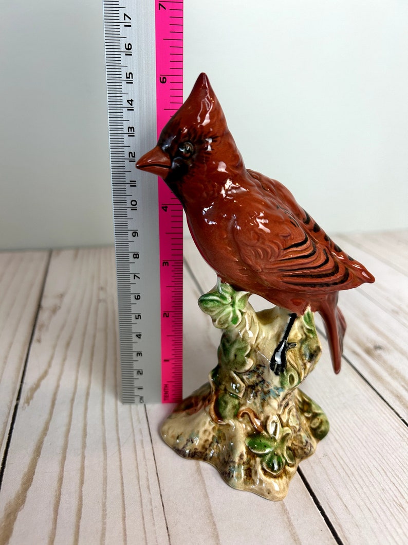 Vintage Beswick Red Cardinal Figurine Porcelain Bird Collectible 927 ...