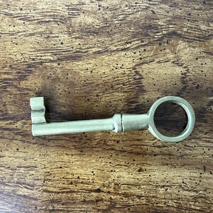 Vintage Heavy Brass Decorative Key | Antique Brass Key for Home Decor ...