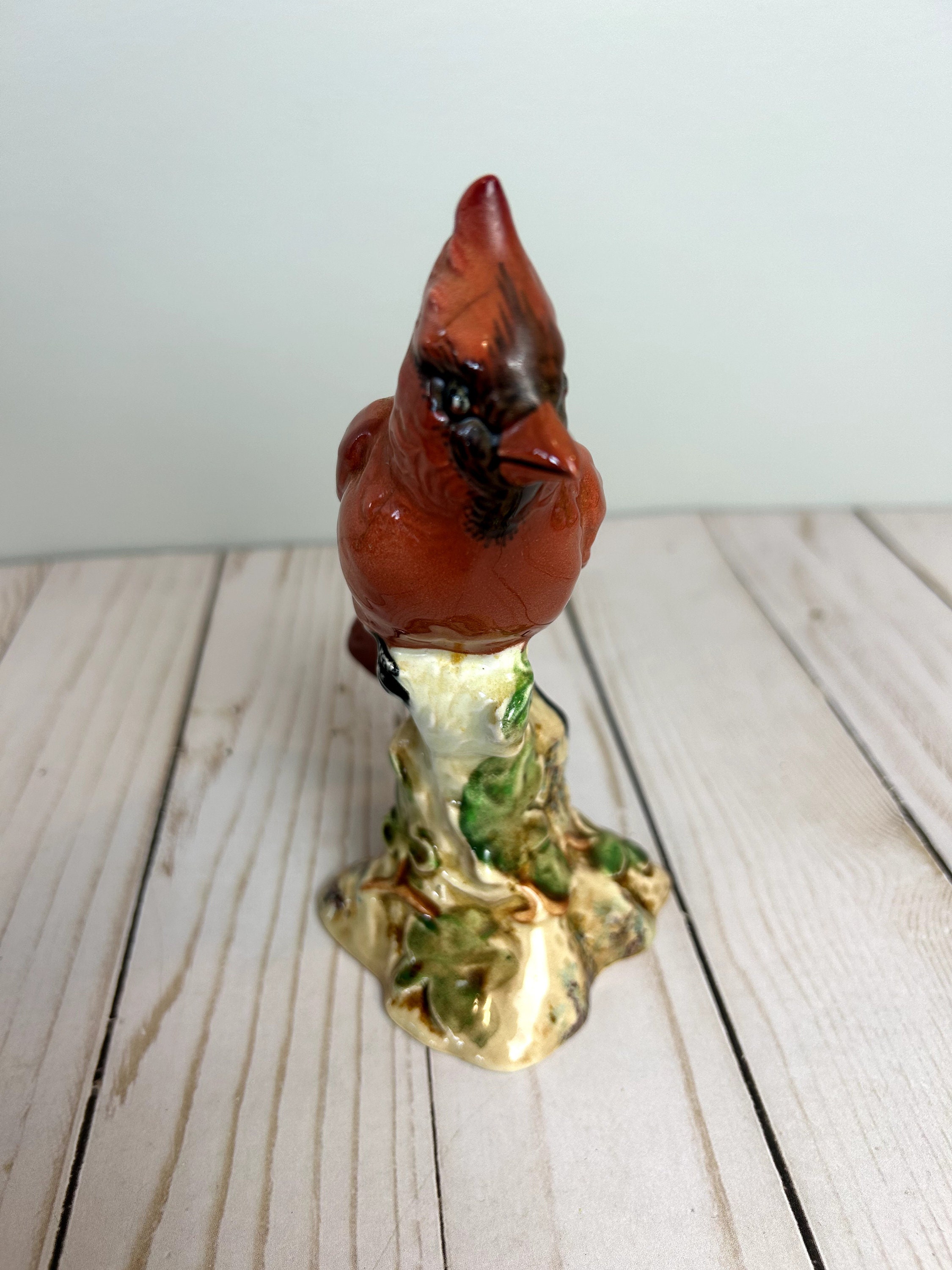 Vintage Beswick Red Cardinal Figurine Porcelain Bird Collectible 927 ...