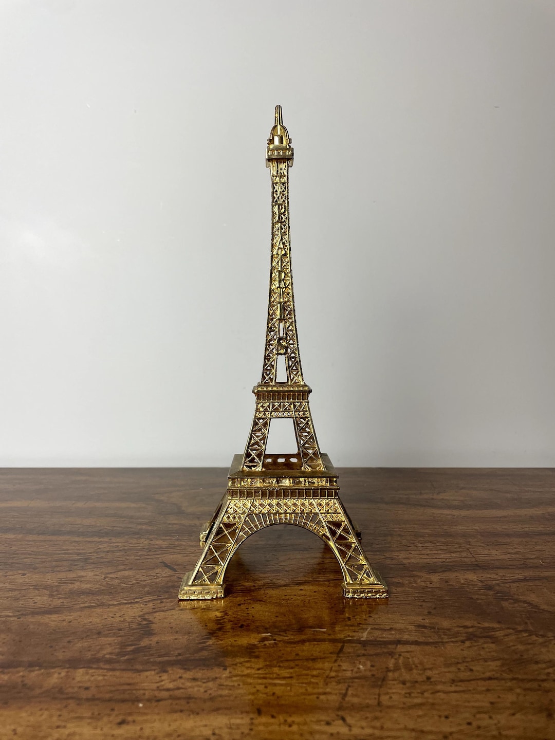Gold Tone Eiffel Tower Paris Metal Decor Piece Eiffel Tower Replica ...