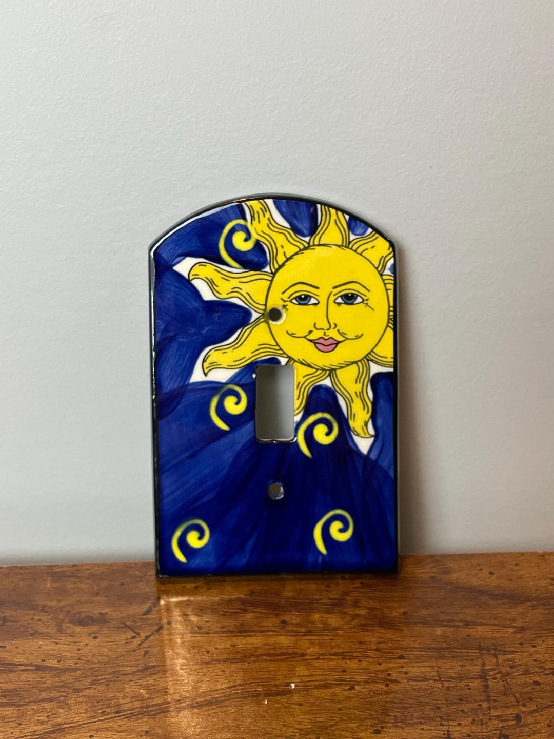 90's Celestial Hand Painted Light Switch Cover | All Fired up Celestial ...