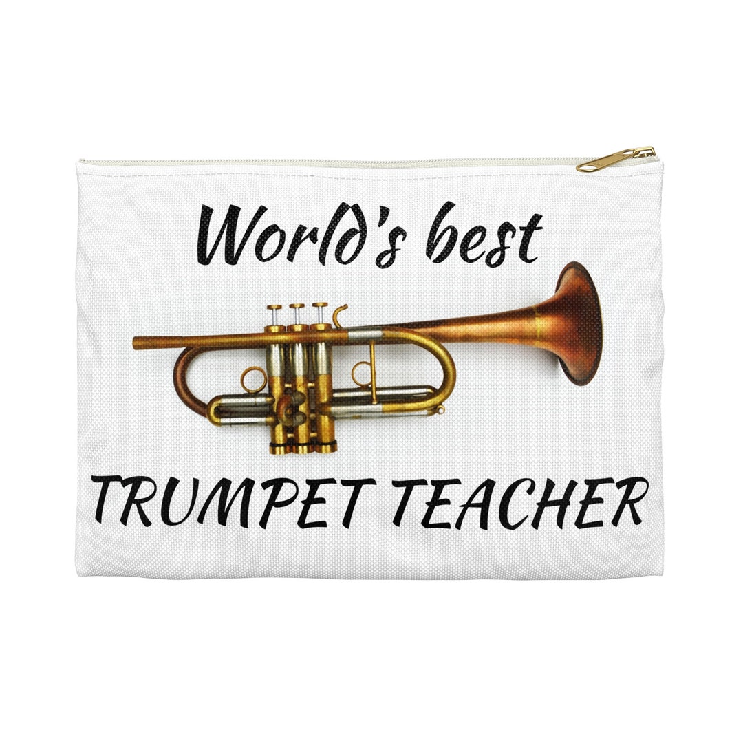 Trumpet Teacher Accessory Pouch: Music Accessories Bag - Etsy