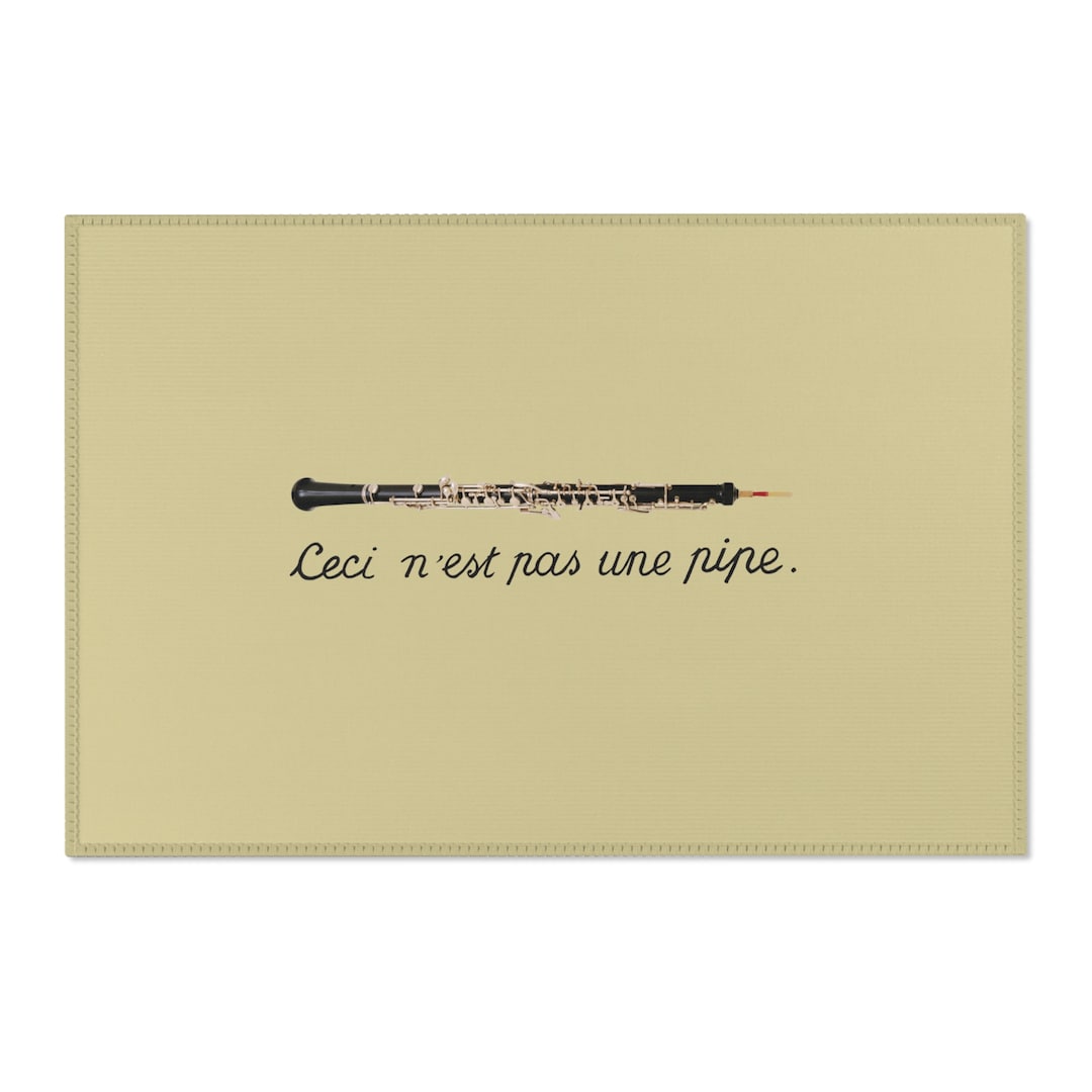 Oboe Teacher Gift This is Not A Pipe Vintage French - Etsy