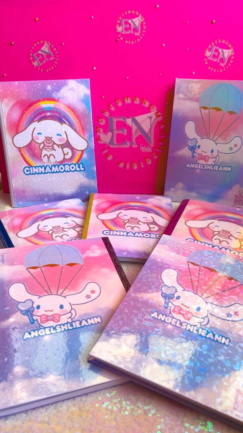 Cinnamoroll Notebook Cover - Etsy