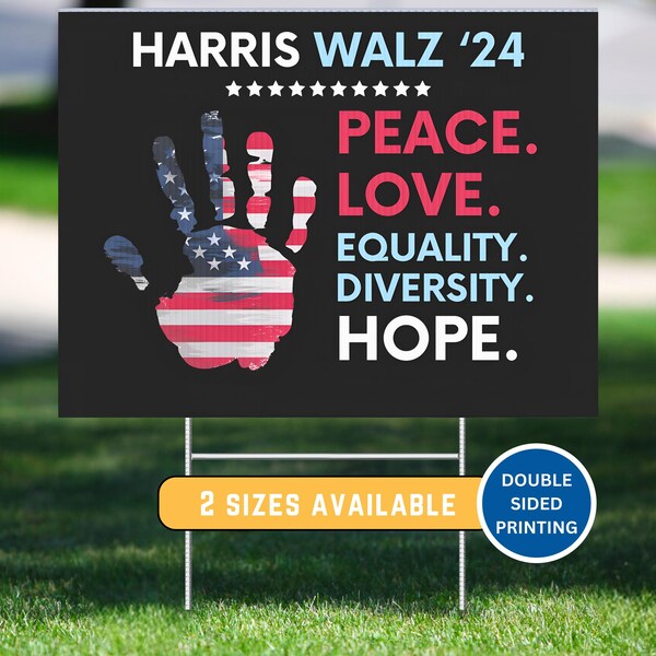 Hope Yard Sign - Etsy