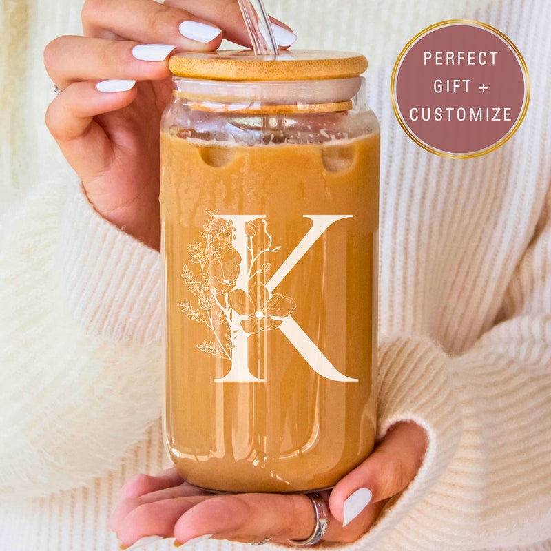 Monogram Cups - Etsy