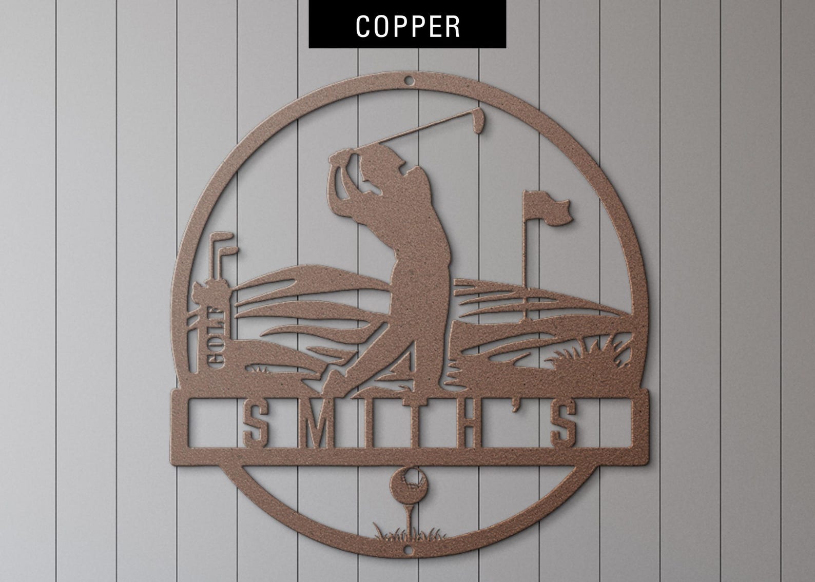 Custom Golf Metal Sign, Golf Gifts for Men, Personalized Golf Sign ...