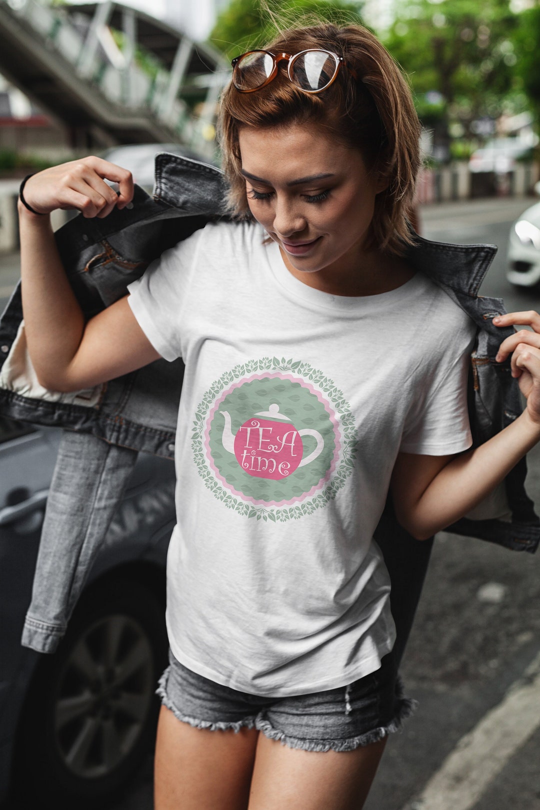 Tea Time T-shirt, Cute Tea Lover Gift, Tea Party Tee, Tea Addict Shirt ...