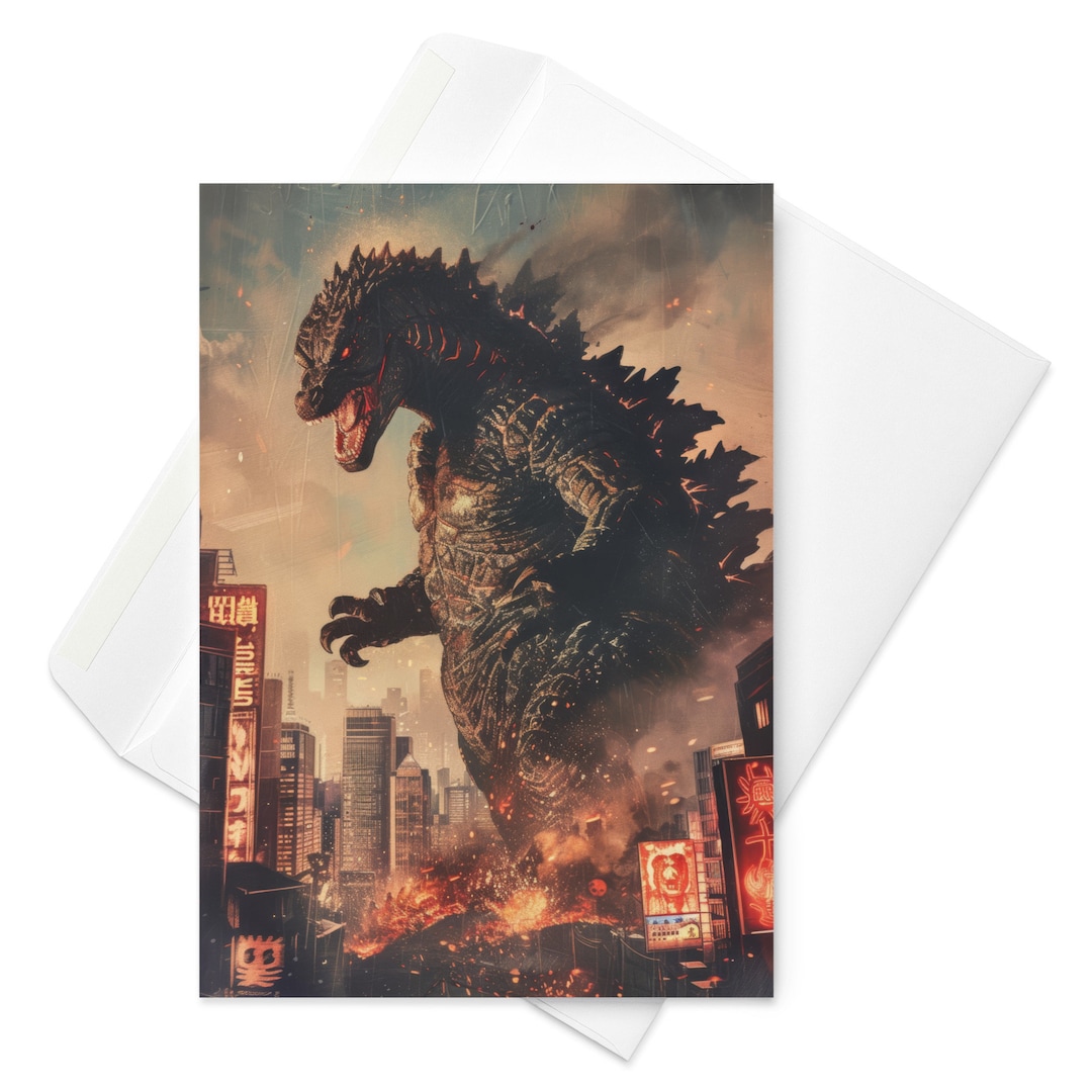 City Stomper Spectacular: Godzilla Birthday Bash - Art Card, Urban ...