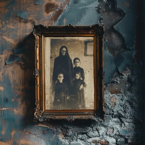 Creepy Kinfolk - LIMITED EDITION Gothic Art Print, Skeleton Man With ...