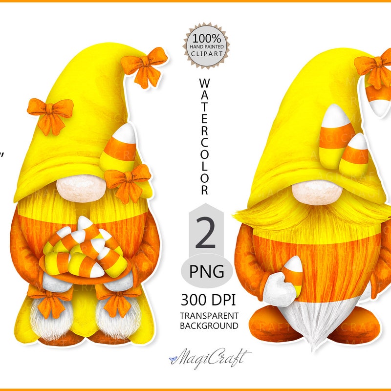 Candy Corn Gnome - Etsy