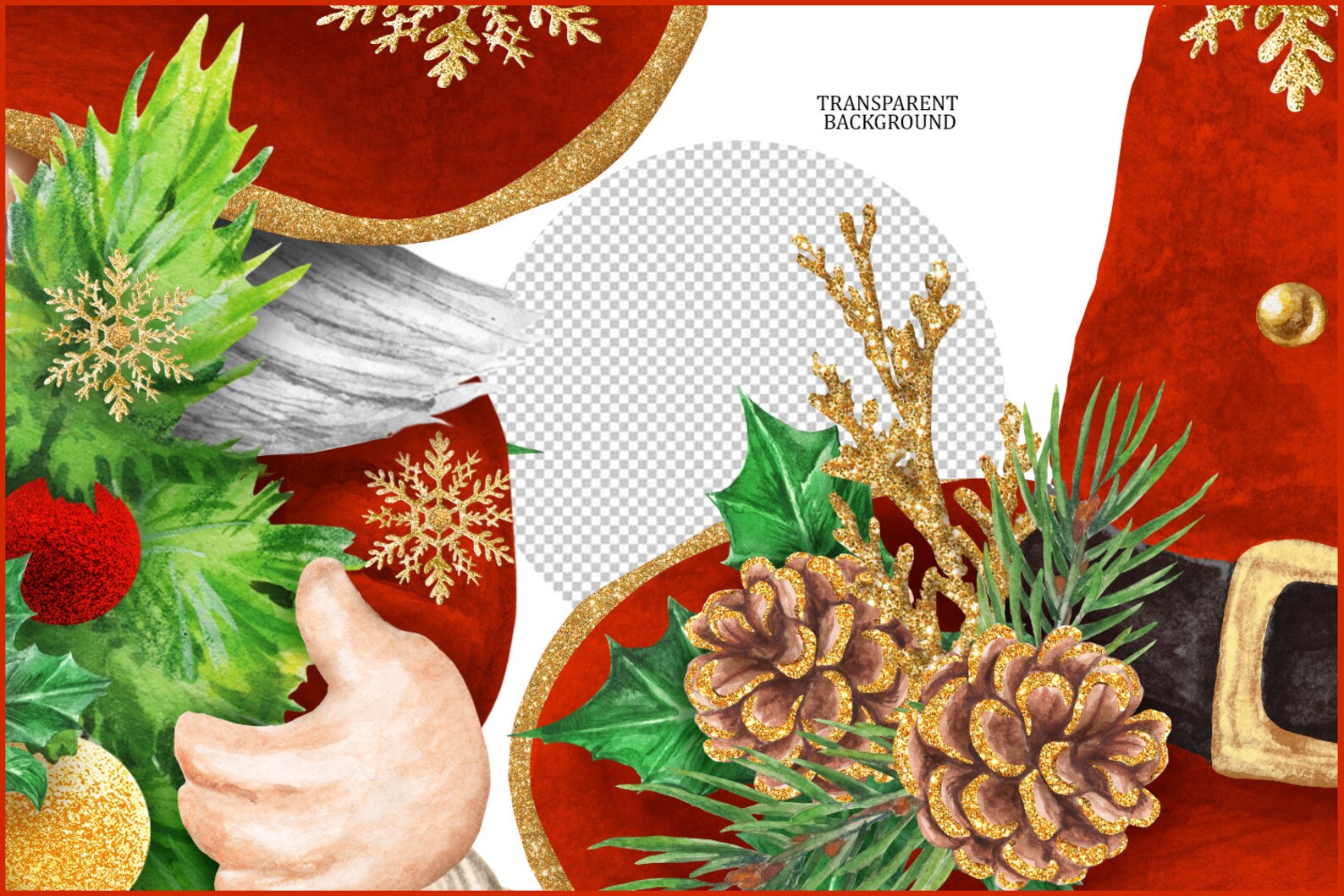 Christmas Gnome Family Dad Mom Children Gnome Hand Drawn Watercolor ...