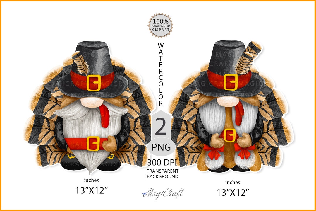 Gnome Turkey PNG Clipart, Thanksgiving Day Gnomes Gobbler Png, Turkey ...