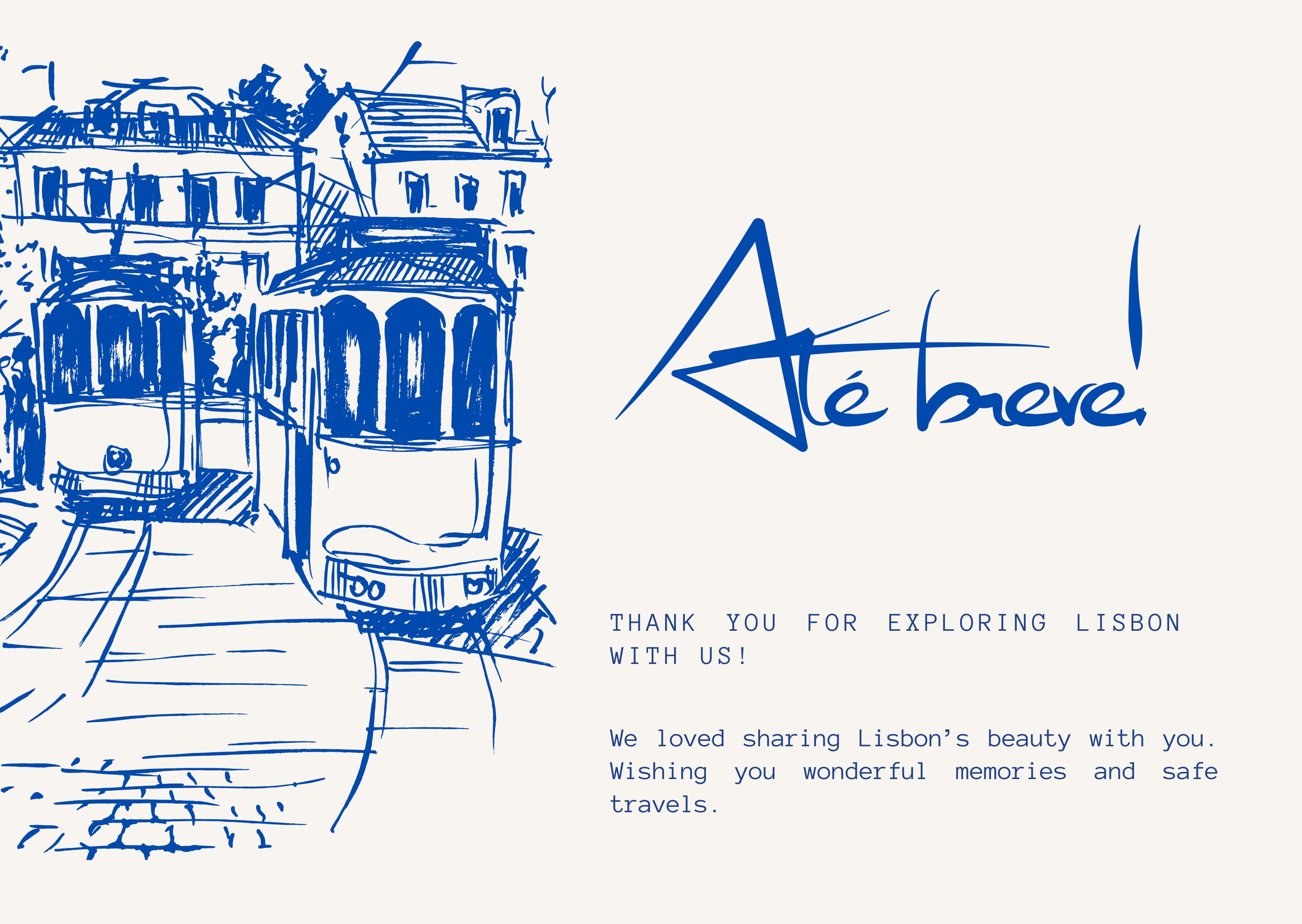 Thank You Card for Tour Guide Services | Editable Digital Download ...