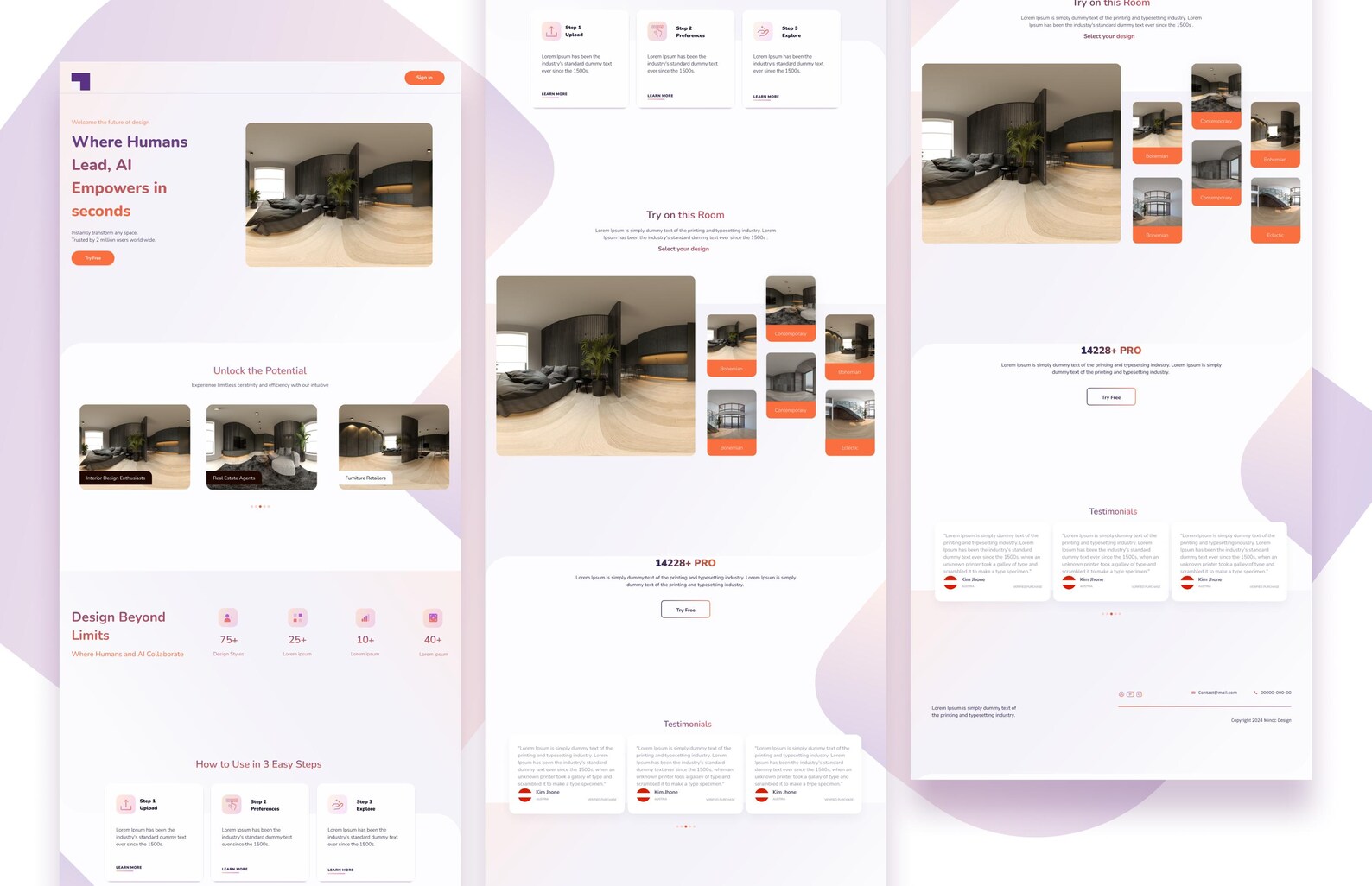 Ai-powered Redesign UI Kit | Figma File & Design System | Versatile With Mobile and Tablet Views ...
