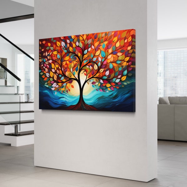 Abstract Trees - Etsy